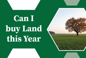 Can I buy land this year